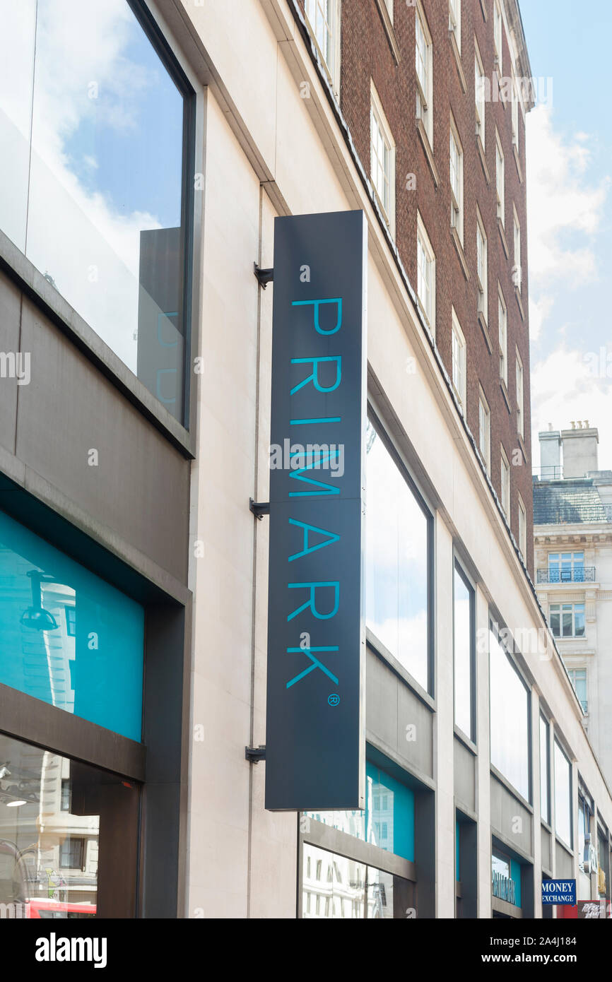 Primark sign logo, London, England Stock Photo - Alamy