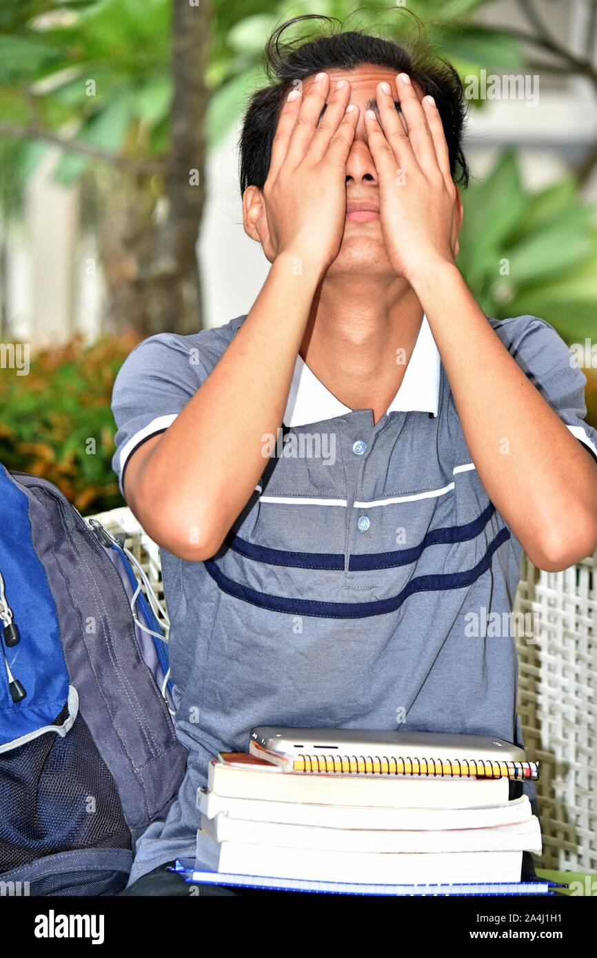 Embarrassed boy hi-res stock photography and images - Alamy