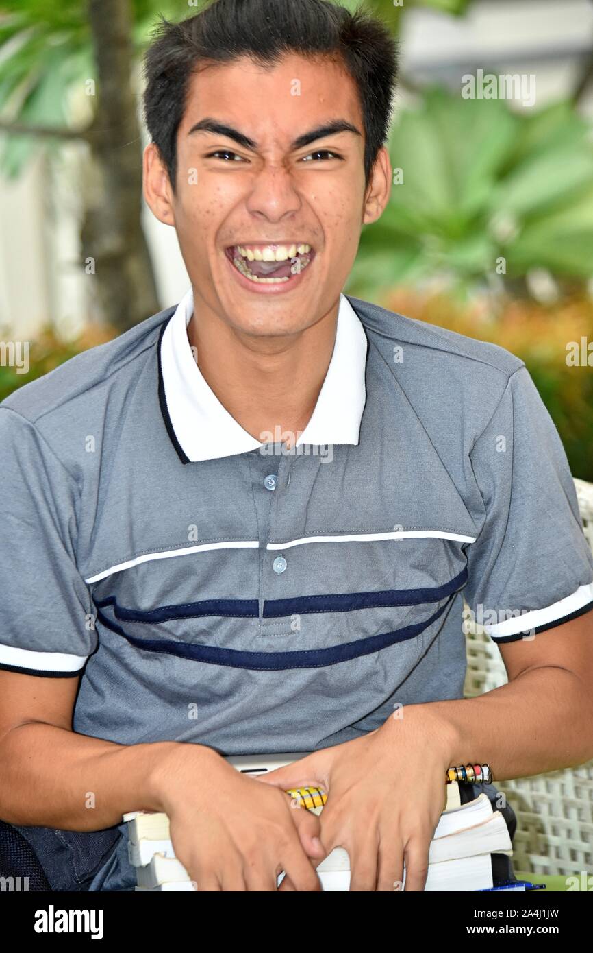 An Angry Handsome Filipino Person Stock Photo - Alamy