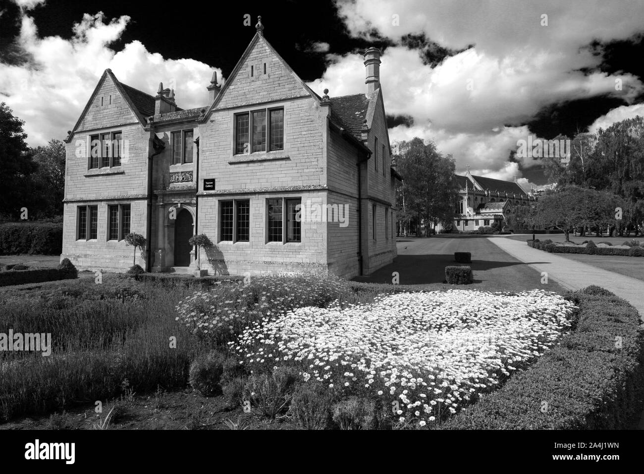 The Yarrow Gallery, Oundle town, Northamptonshire, England, UK Stock ...