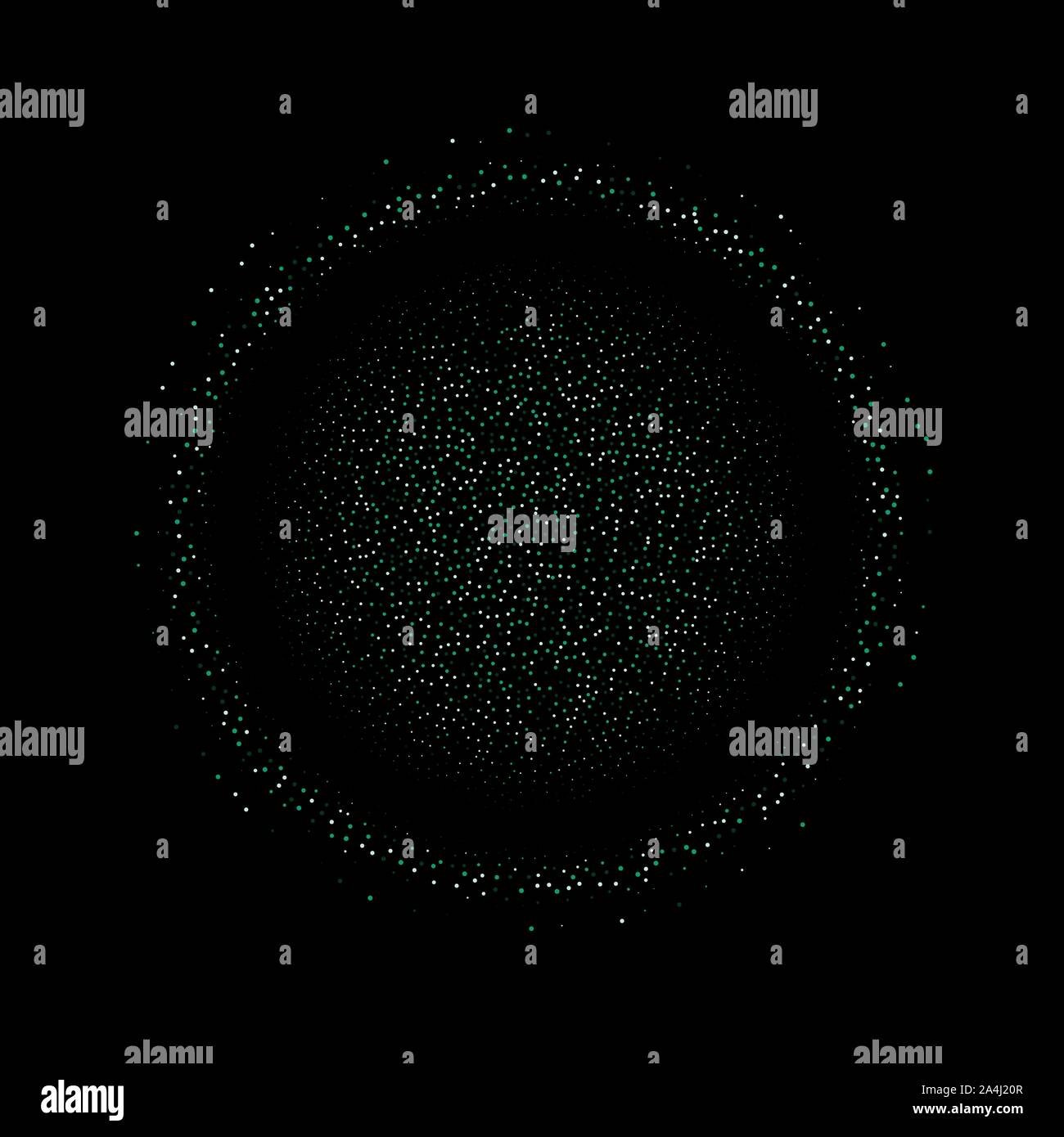 green flickering particles. holiday postcard Stock Vector Image & Art ...