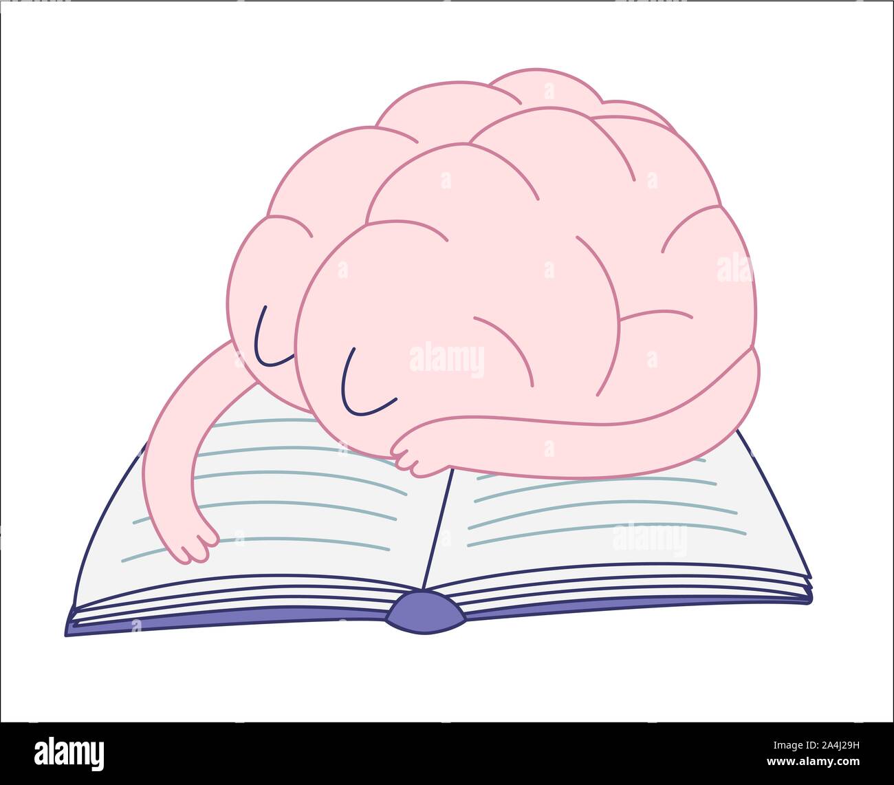 Funny Tired Brain Cartoons