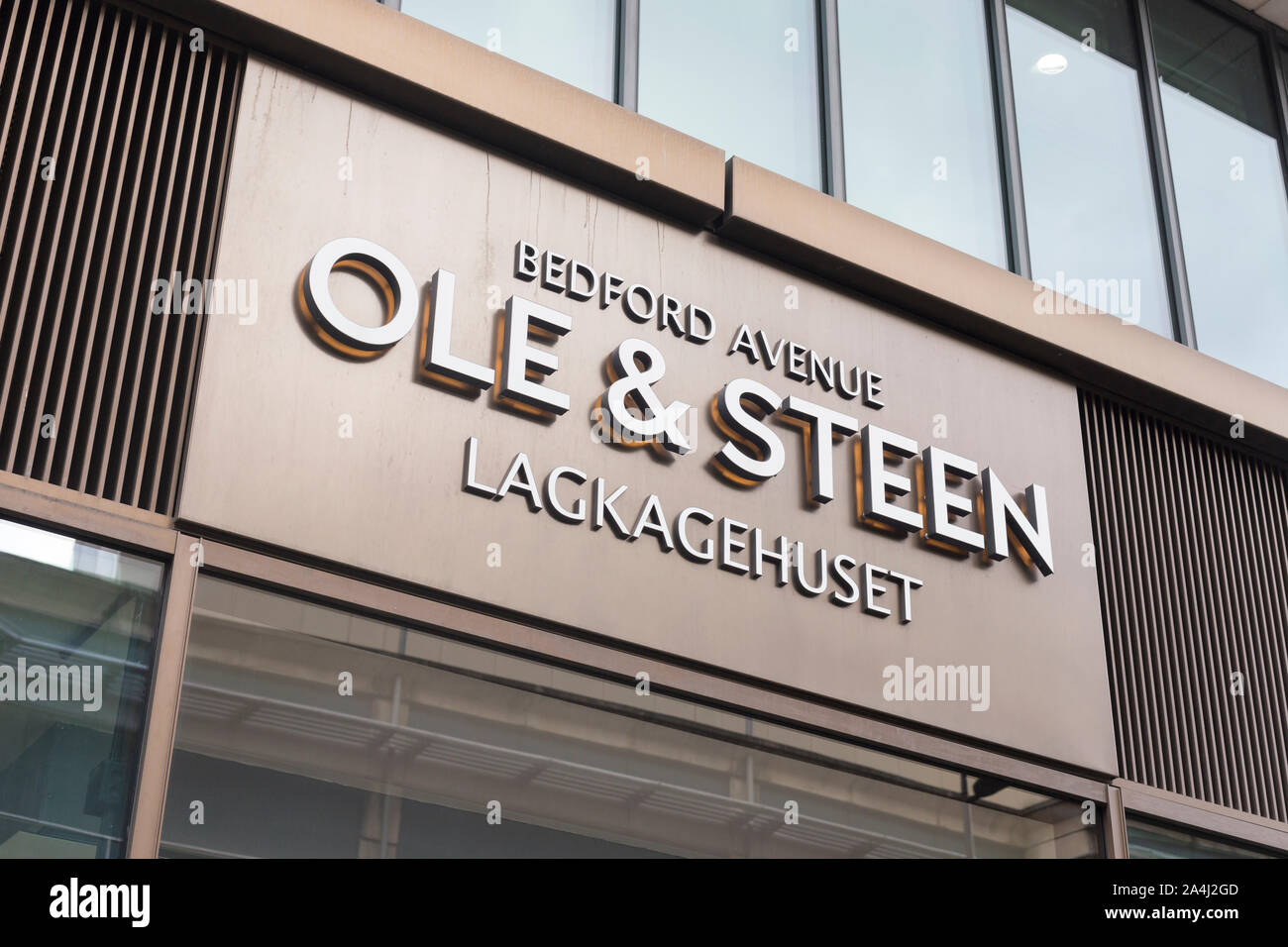 Ole and steen sign hi-res stock photography and images - Alamy
