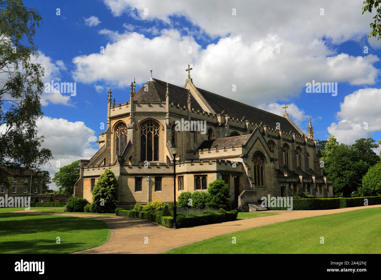 The Chapel of St Anthony, Oundle town, Northamptonshire, England, UK ...