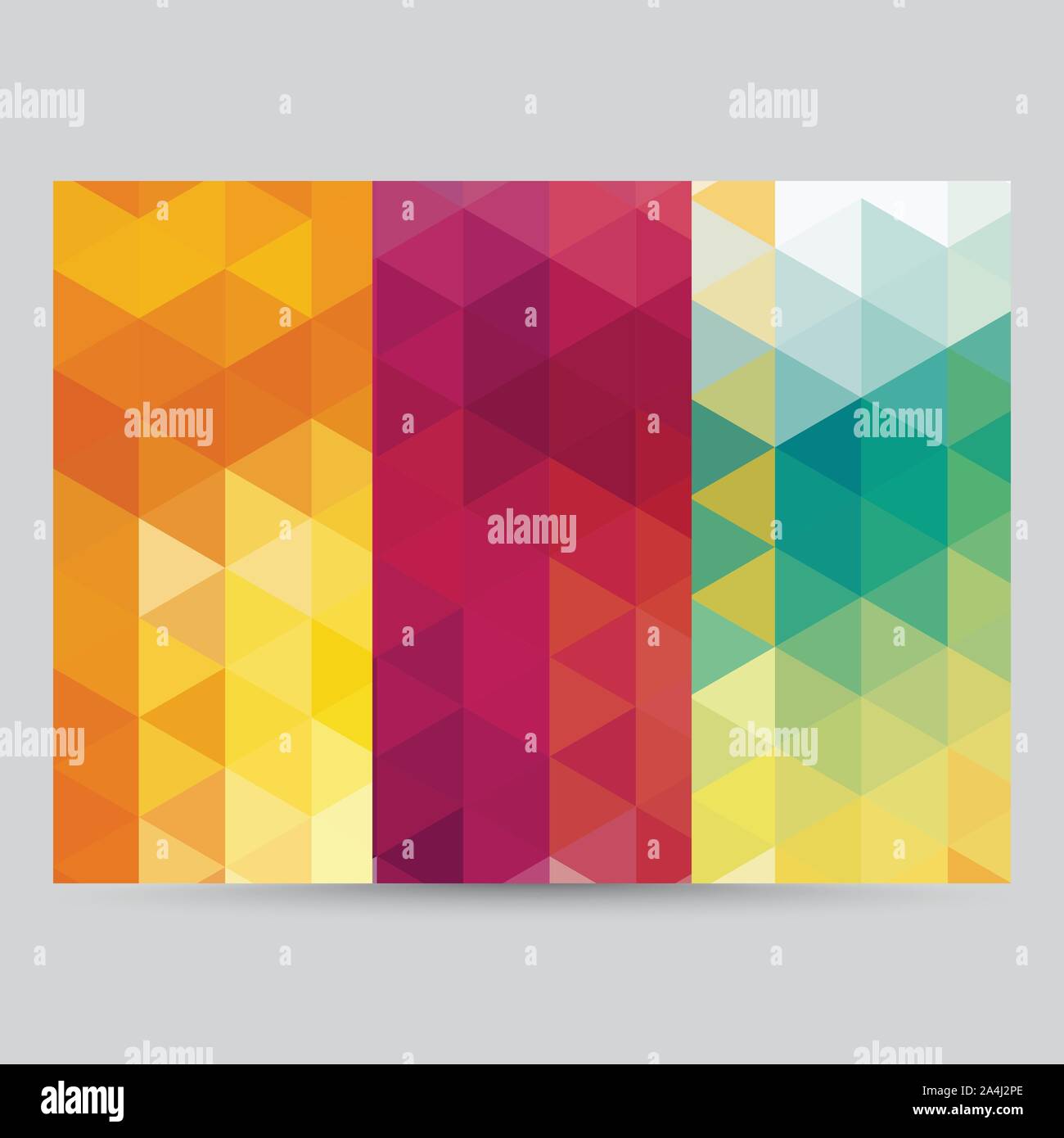 colorful triangular background. abstract vector background Stock Vector ...