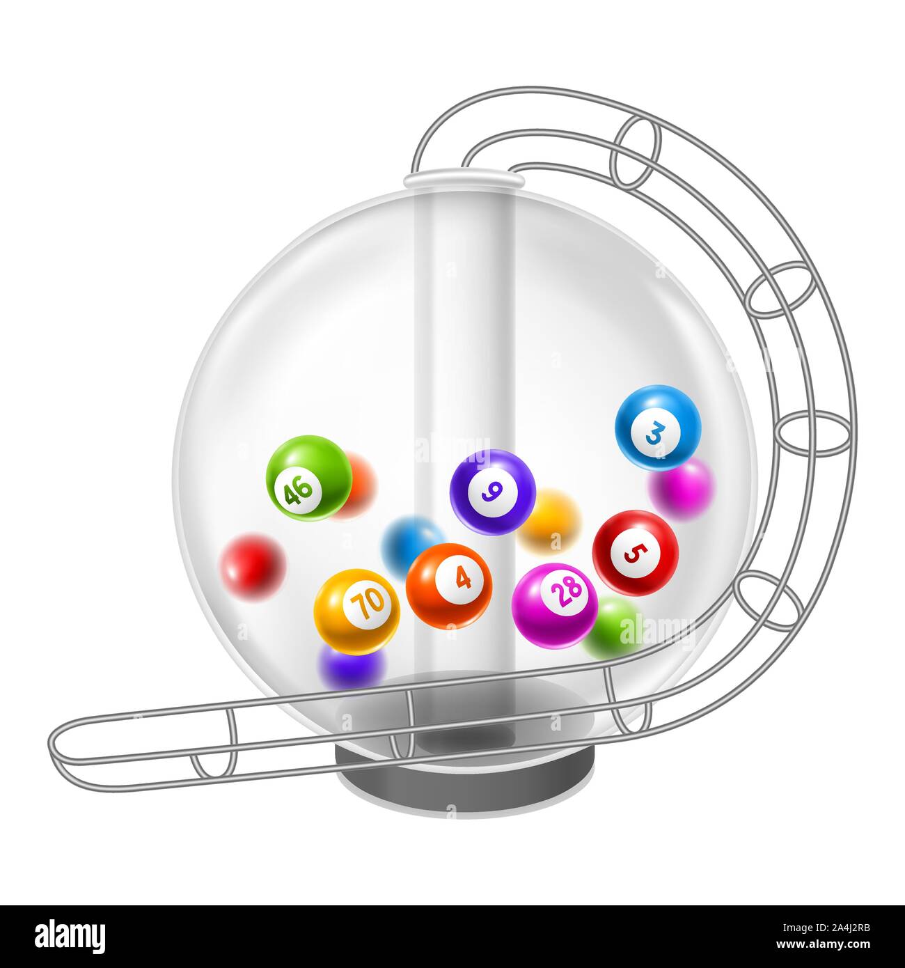 Lottery ball machine hi-res stock photography and images - Alamy