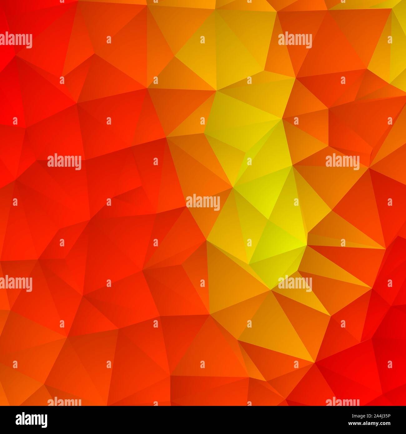 orange triangles - seamless geometric background. Vector illustration ...