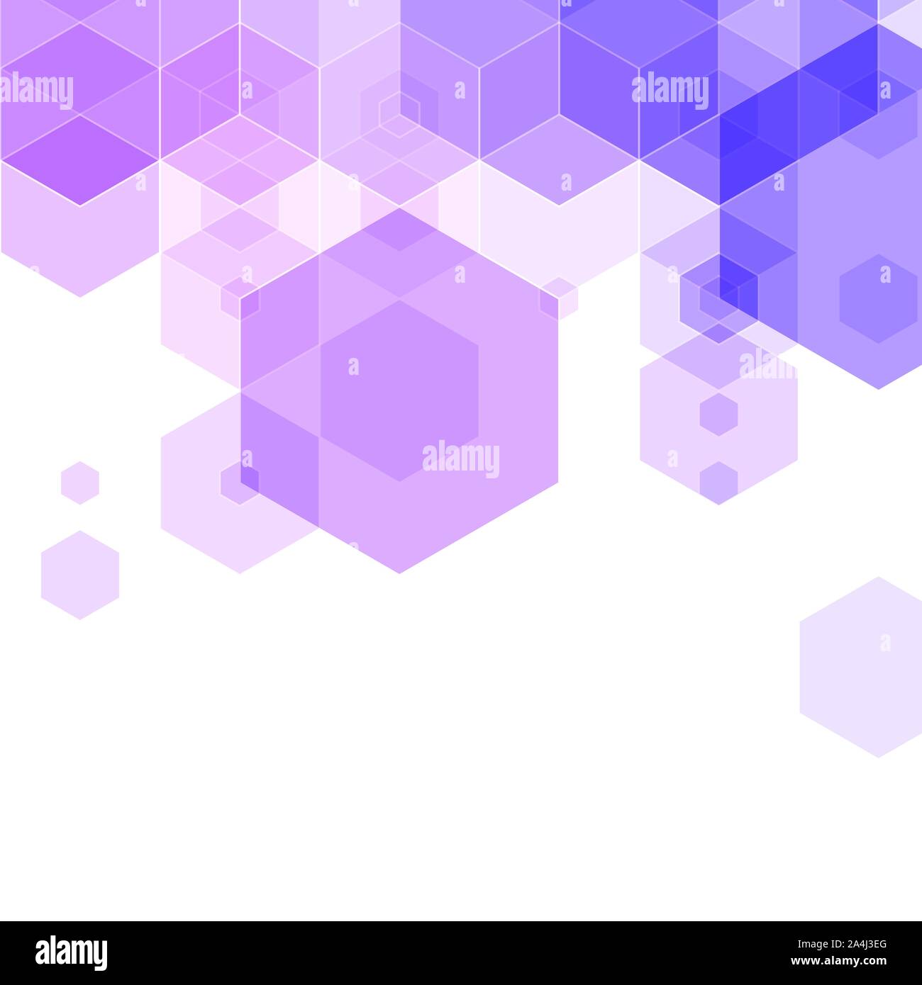 Lilac Hexagon Background. layout for advertising Stock Vector Image ...