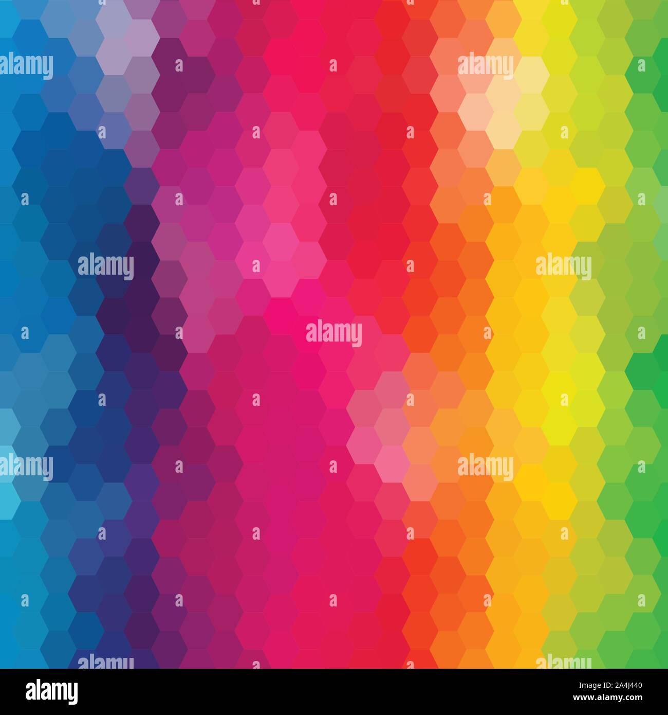 abstract geometric background. bright colored hexagons Stock Vector ...