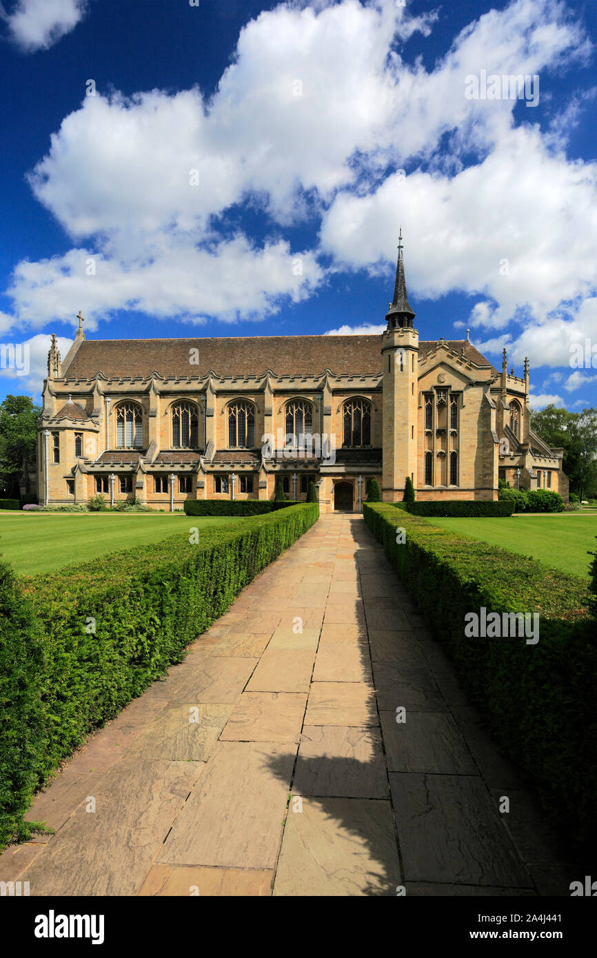 The Chapel of St Anthony, Oundle town, Northamptonshire, England, UK ...