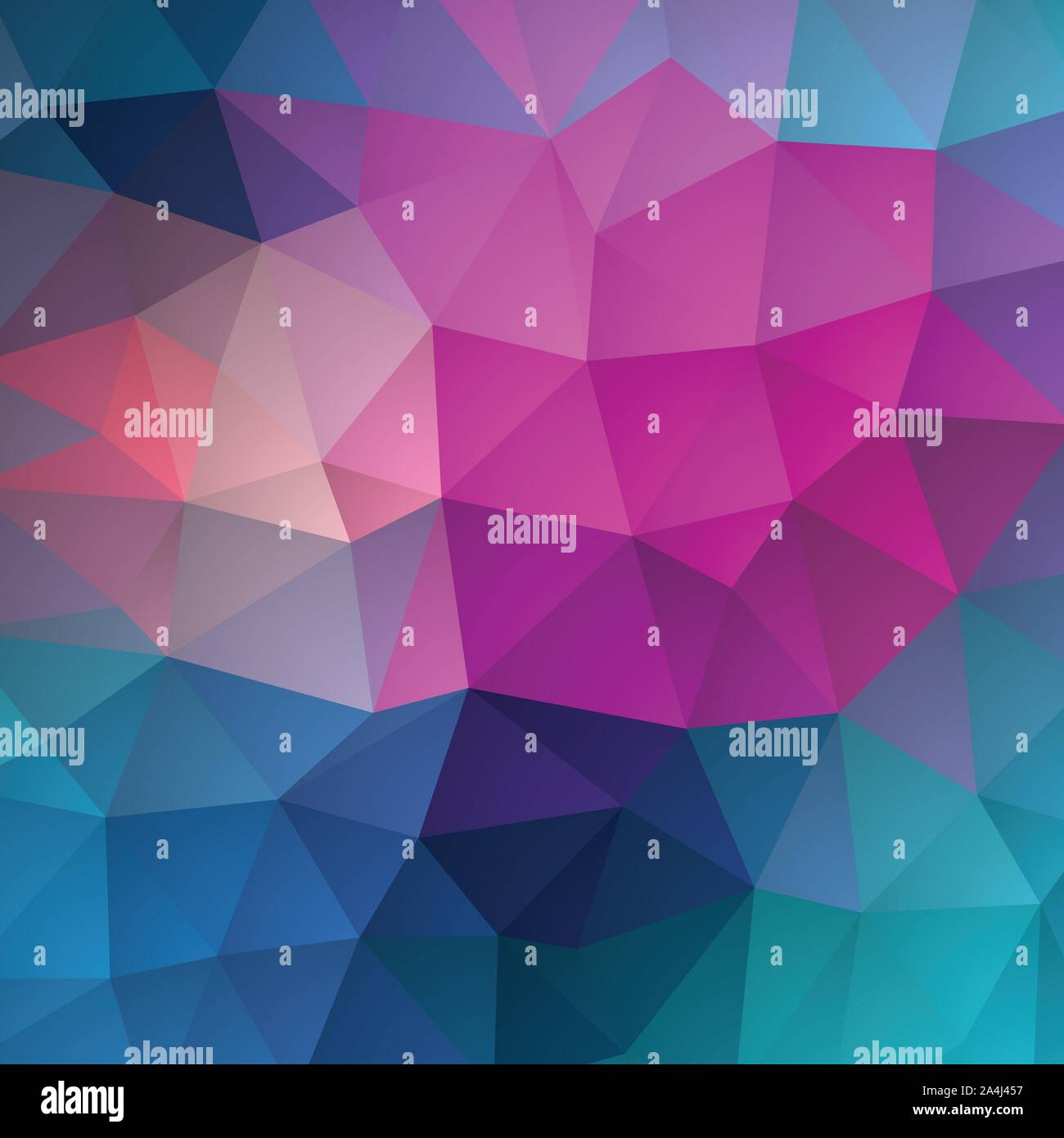 Light Pink, Blue vector blurry triangle background design. Geometric ...