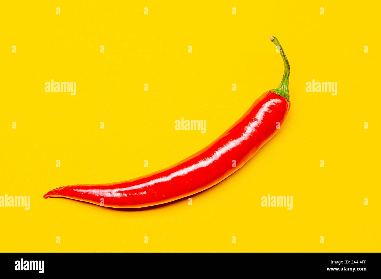 One red chili hi-res stock photography and images - Alamy
