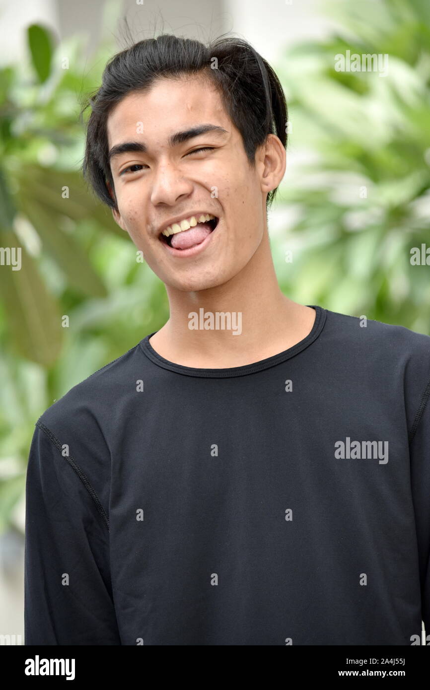 Silly Male Person Stock Photo - Alamy