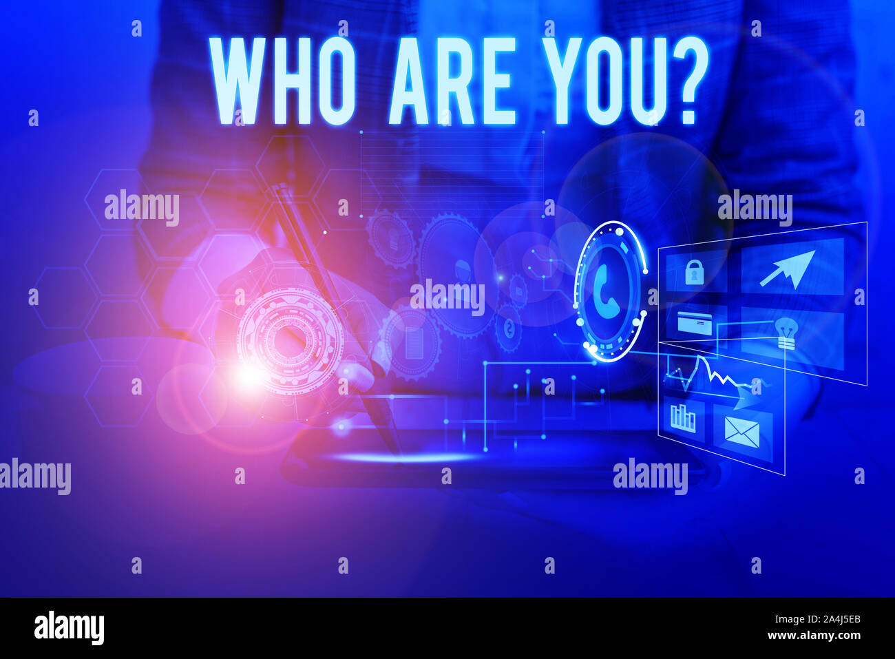 Text sign showing Who Are Youquestion. Business photo showcasing ... Text sign showing Who Are Youquestion. Business photo showcasing ...