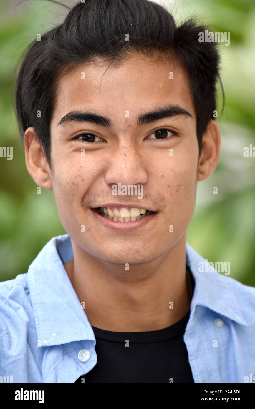 Smiling Young Filipino Male Stock Photo - Alamy