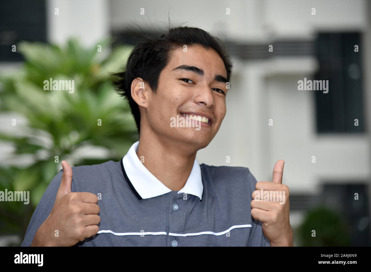 Filipino Person And Happiness Stock Photo - Alamy