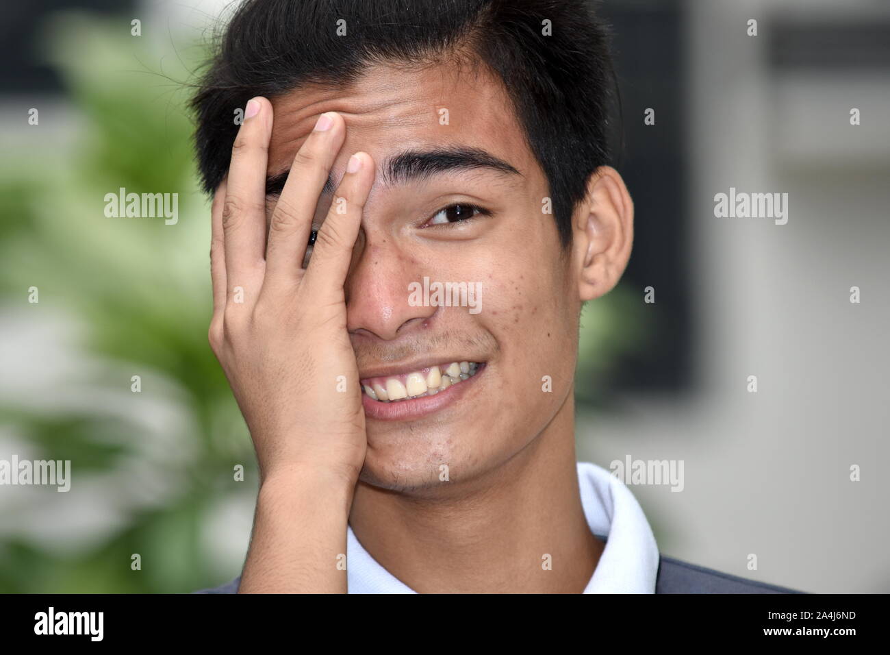 Filipino Person And Anxiety Stock Photo - Alamy