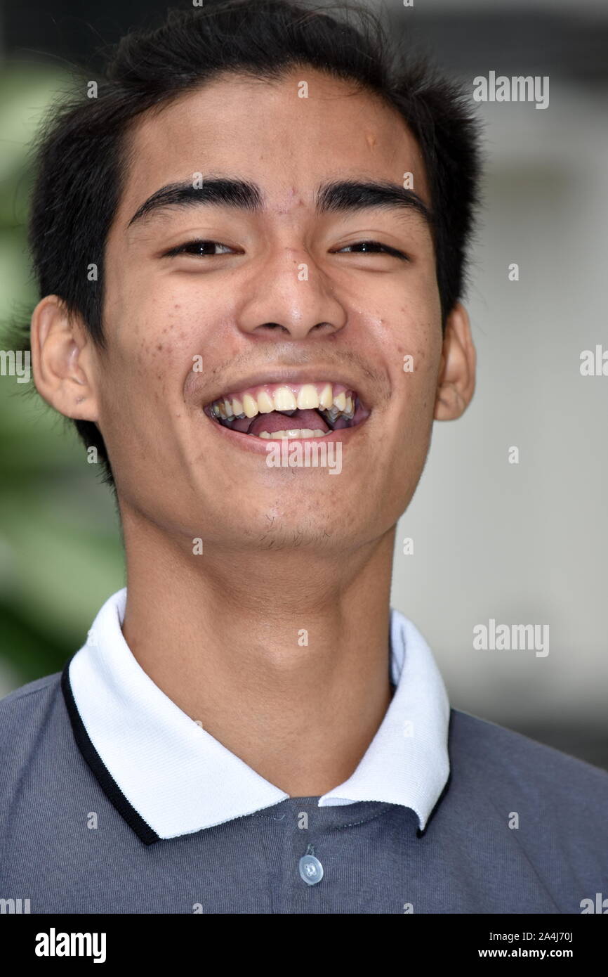 Happy Young Filipino Adult Male Stock Photo - Alamy
