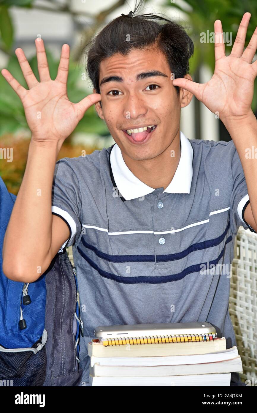 Fun University Person Stock Photo - Alamy