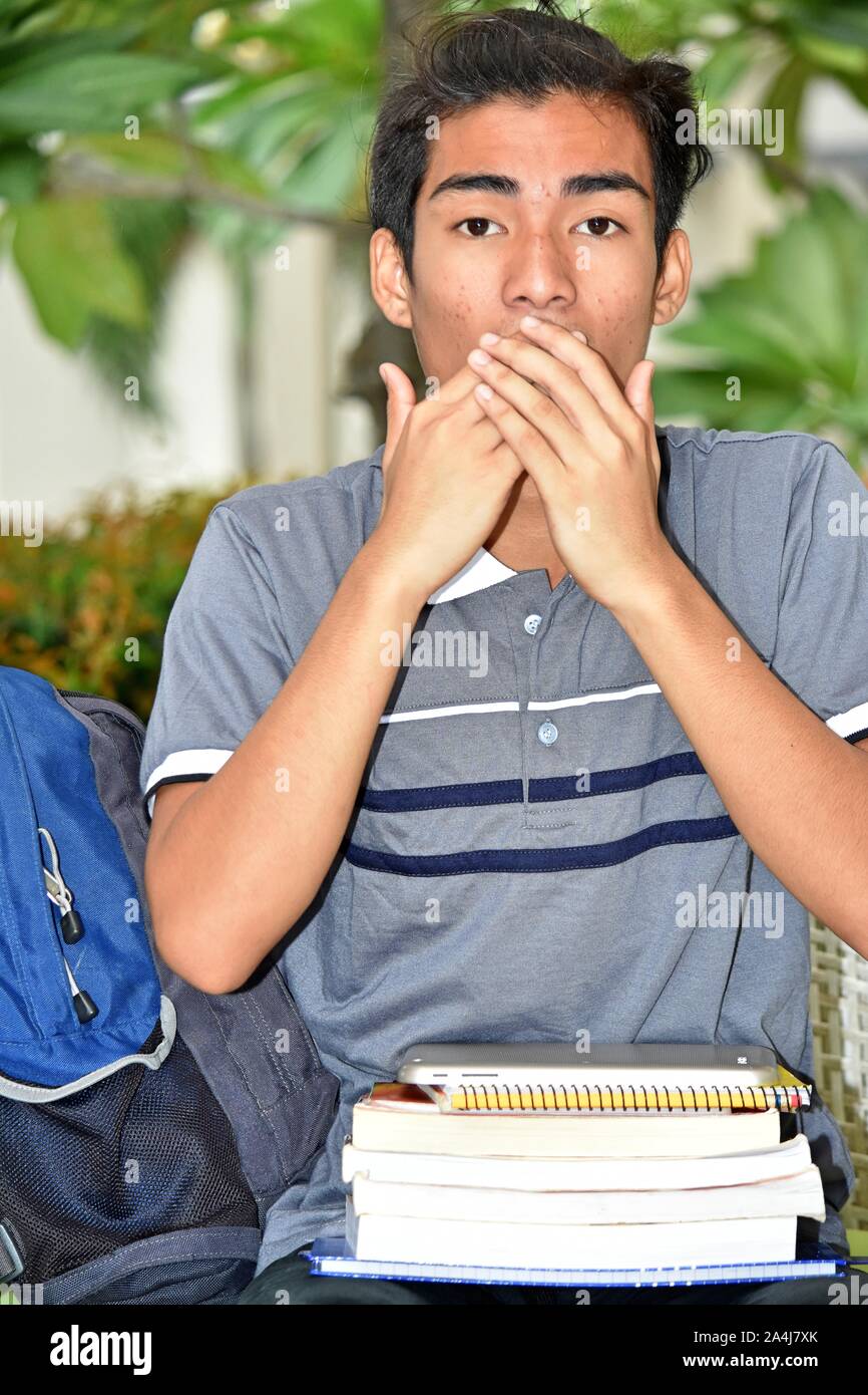 Student And Silence Stock Photo - Alamy