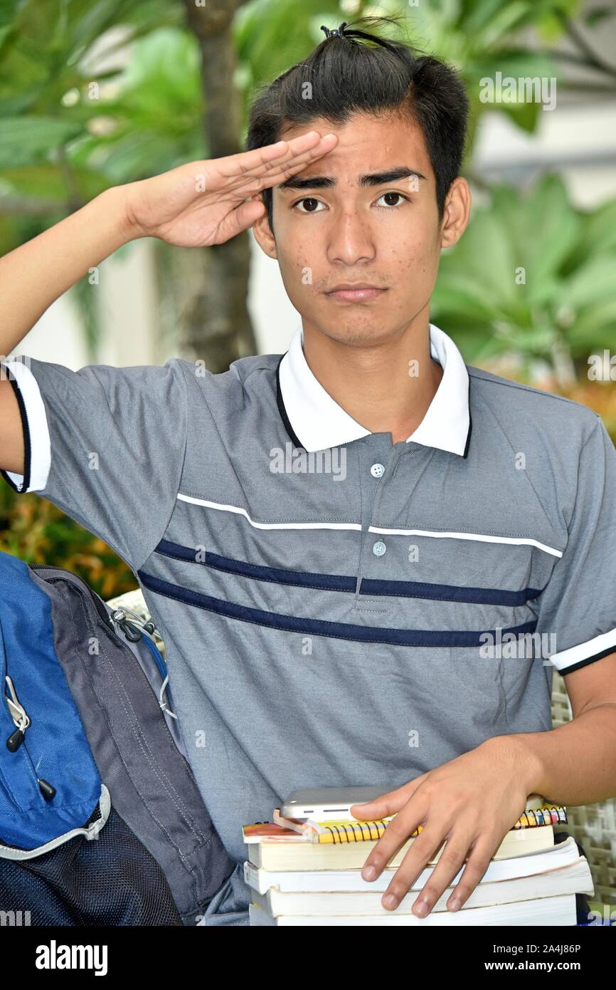 Handsome male student hi-res stock photography and images - Alamy