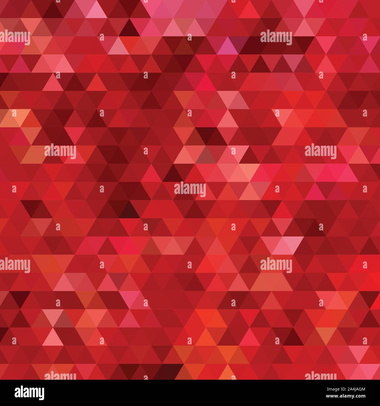 Red triangles background. abstract vector illustration. geometric ...