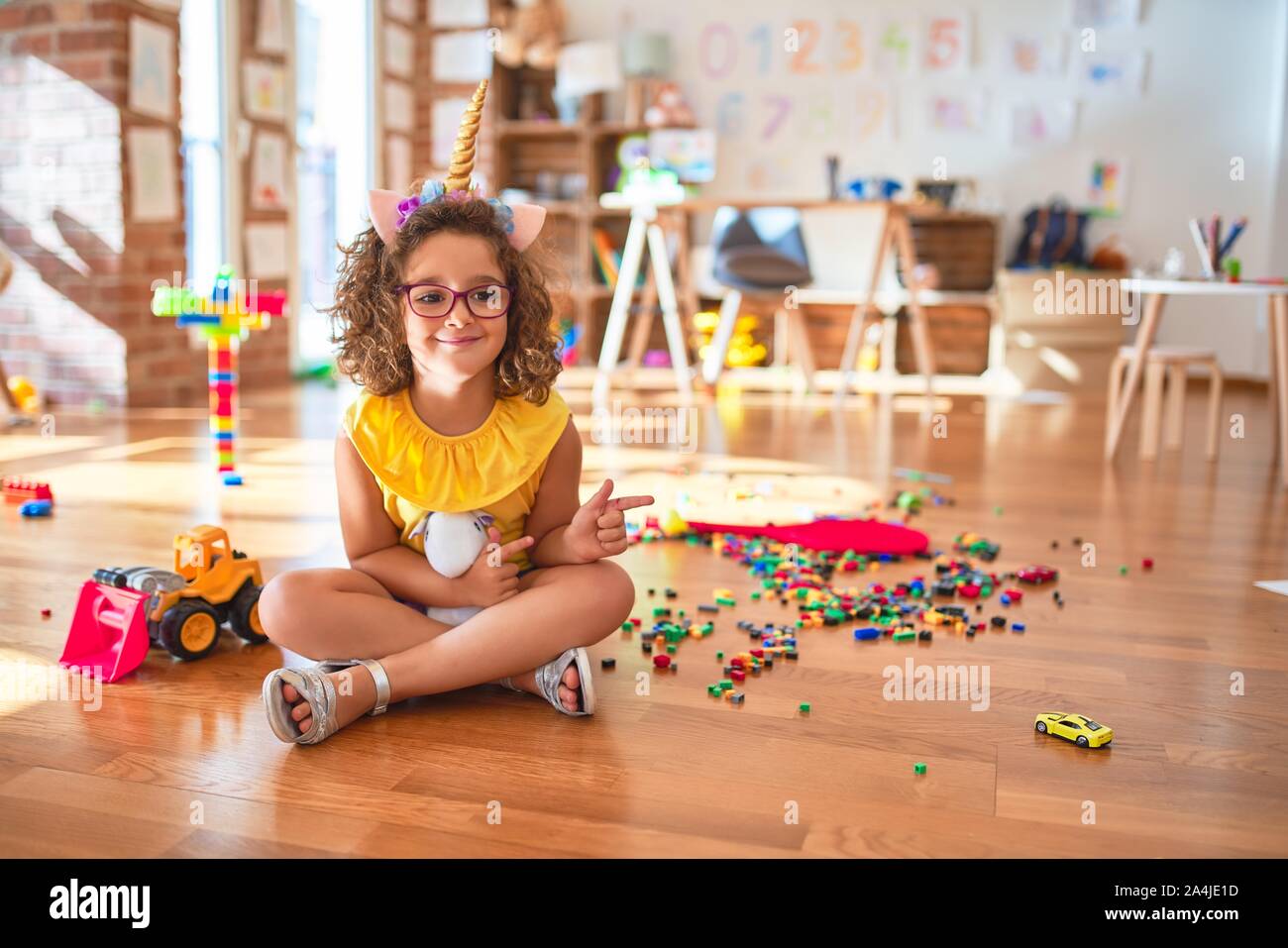 Toddler pointing toys hi-res stock photography and images - Alamy