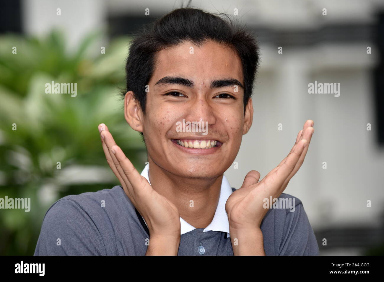 Surprised male hi-res stock photography and images - Alamy