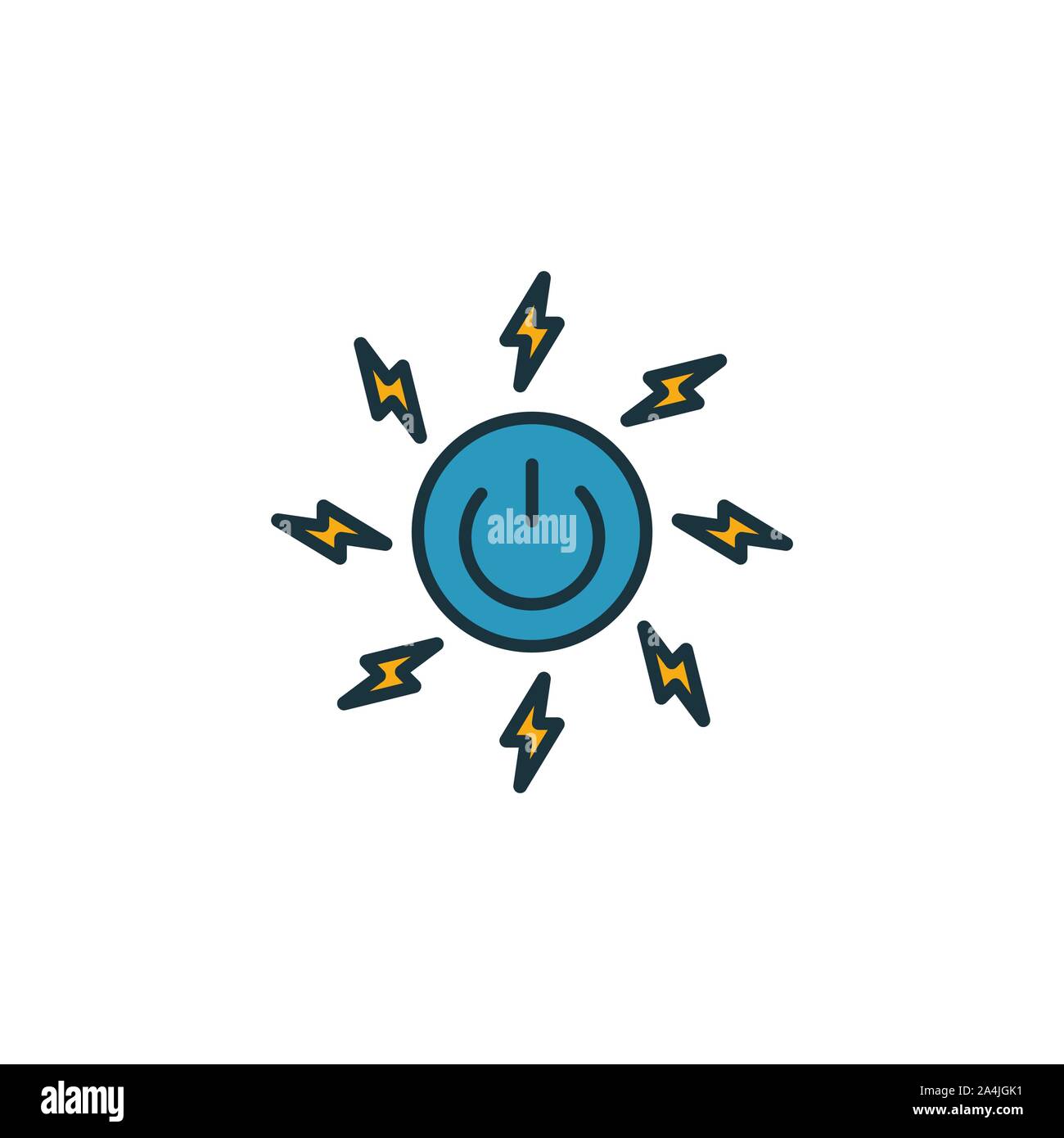 Energy icon set. Four elements in diferent styles from community icons ...