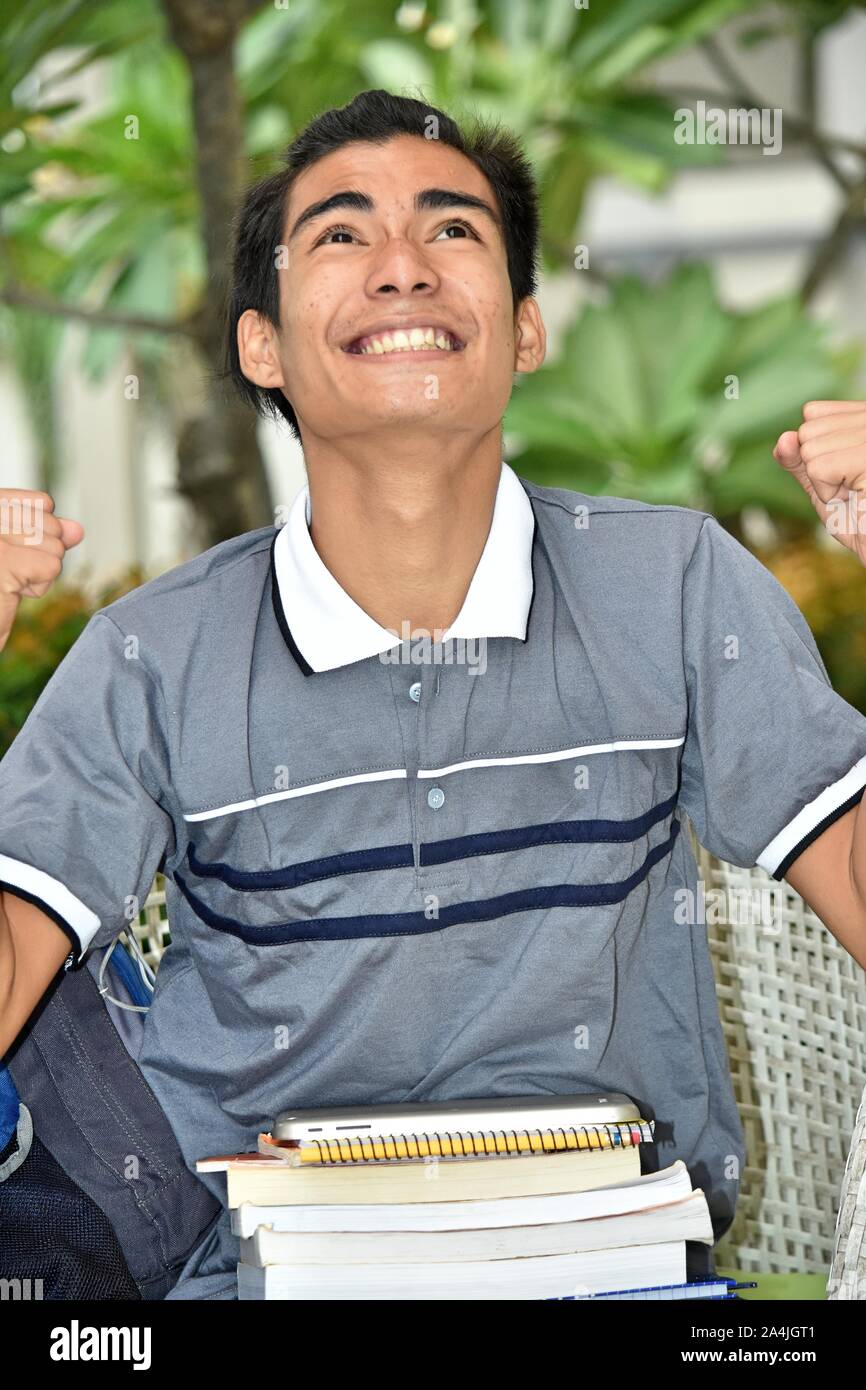 Successful University Person Stock Photo - Alamy