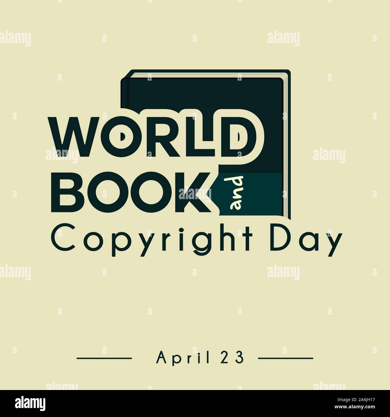 Book and copyright day hi-res stock photography and images - Alamy