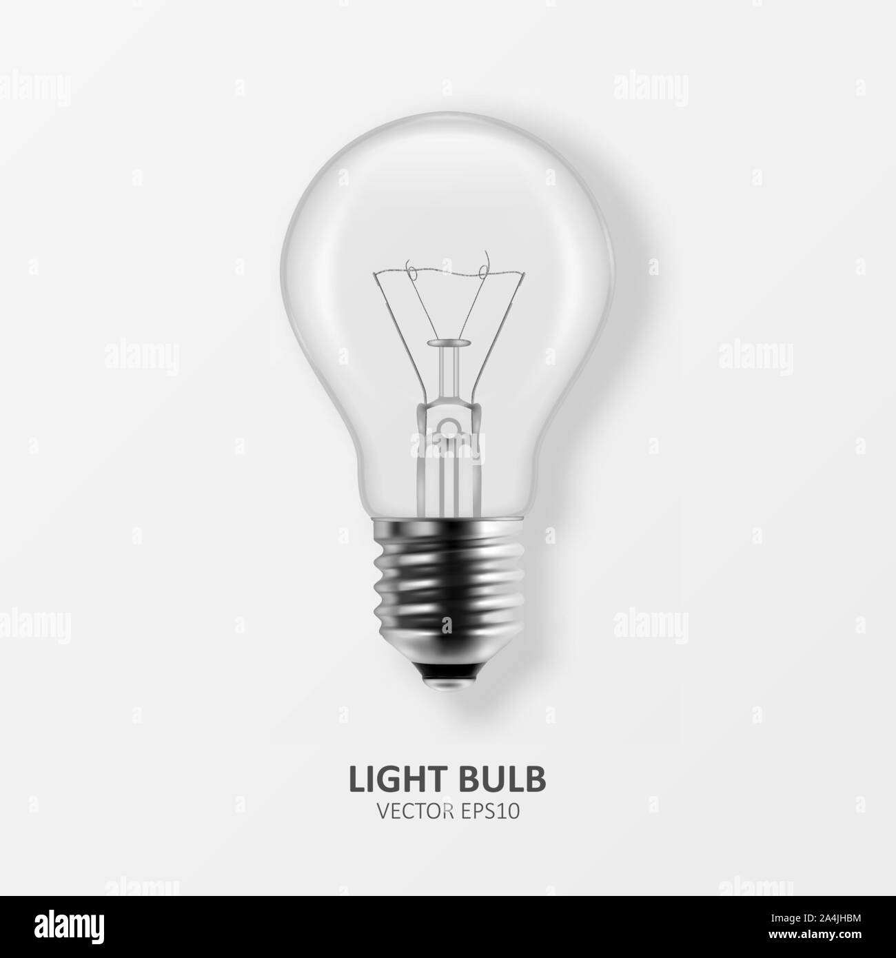 Fluorescent bulb clipart Stock Vector Images - Alamy