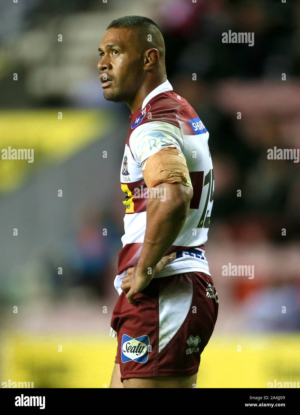Wigan Warriors' Willie Isa Stock Photo - Alamy