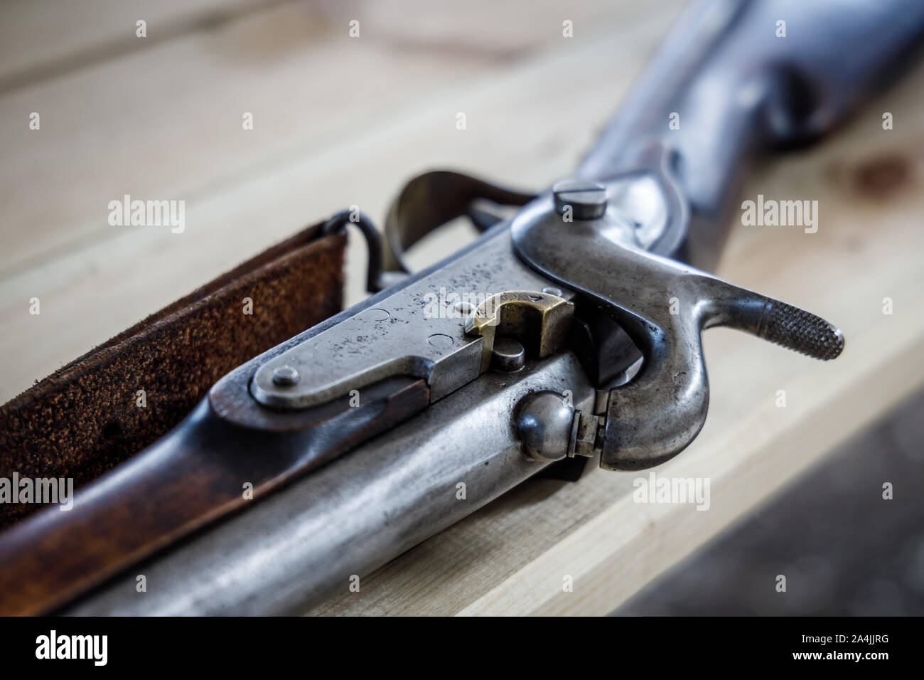 A flintlock shotgun hi-res stock photography and images - Alamy