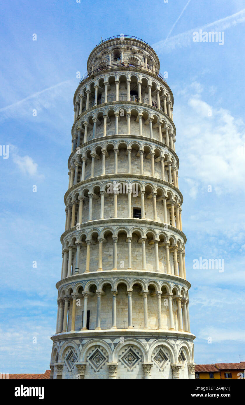 Leaning Tower of Pisa in Tuscany, Italy Stock Photo - Alamy