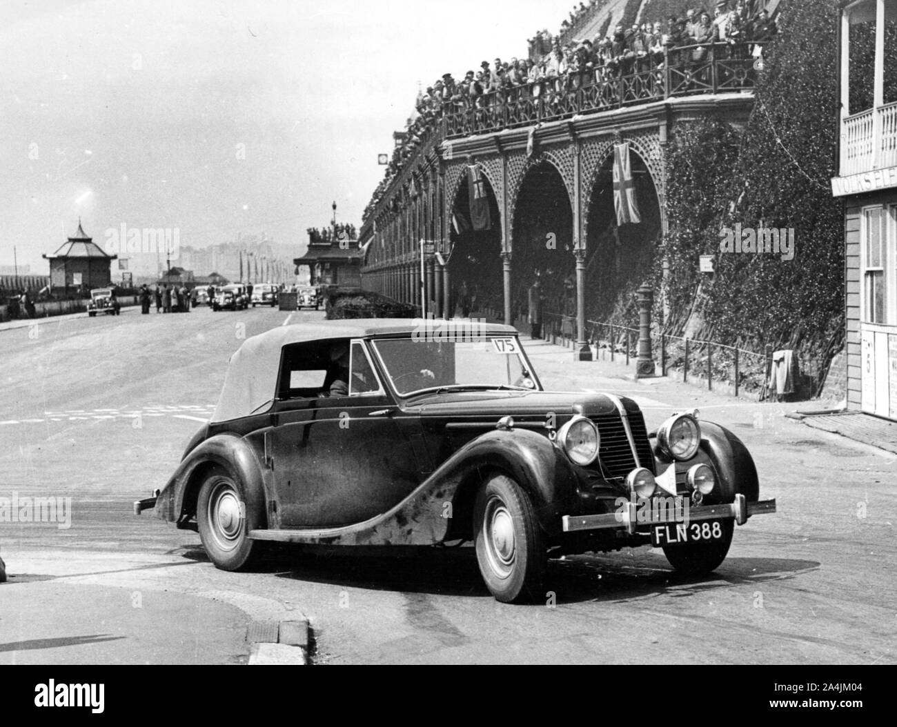 V8 rally car Black and White Stock Photos & Images - Alamy