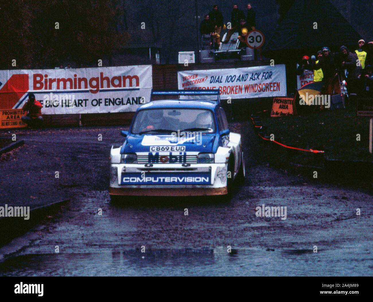 MG Metro 6R4, 1985 RAC Rally Stock Photo - Alamy