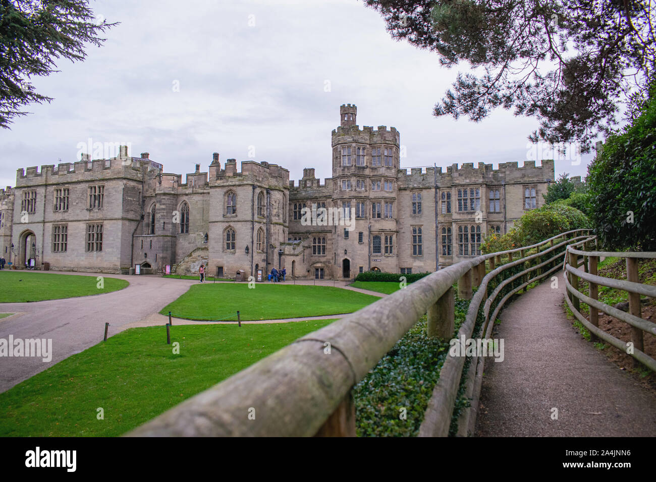 Warwick castle interior hi-res stock photography and images - Alamy