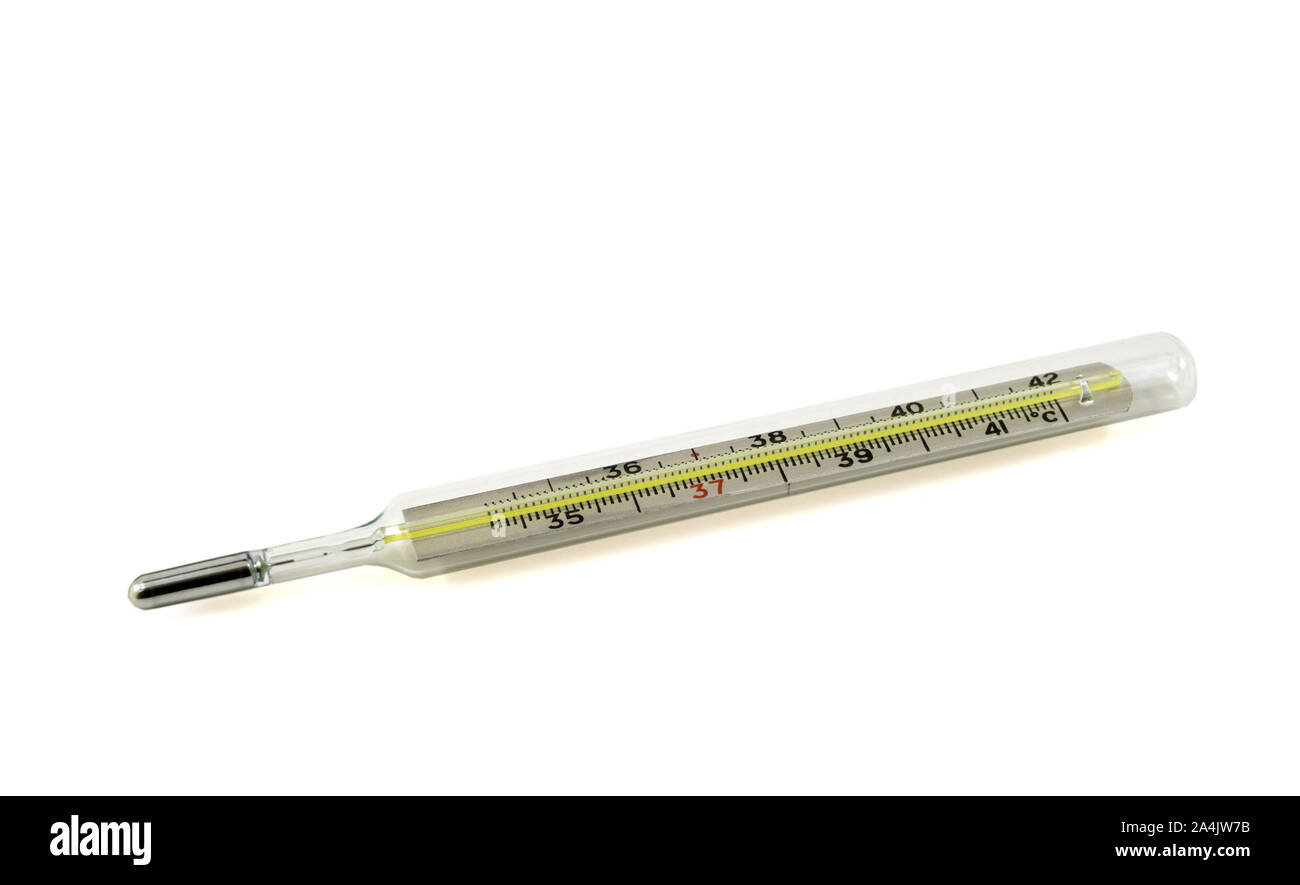 High temperature on a thermometer hi-res stock photography and images ...