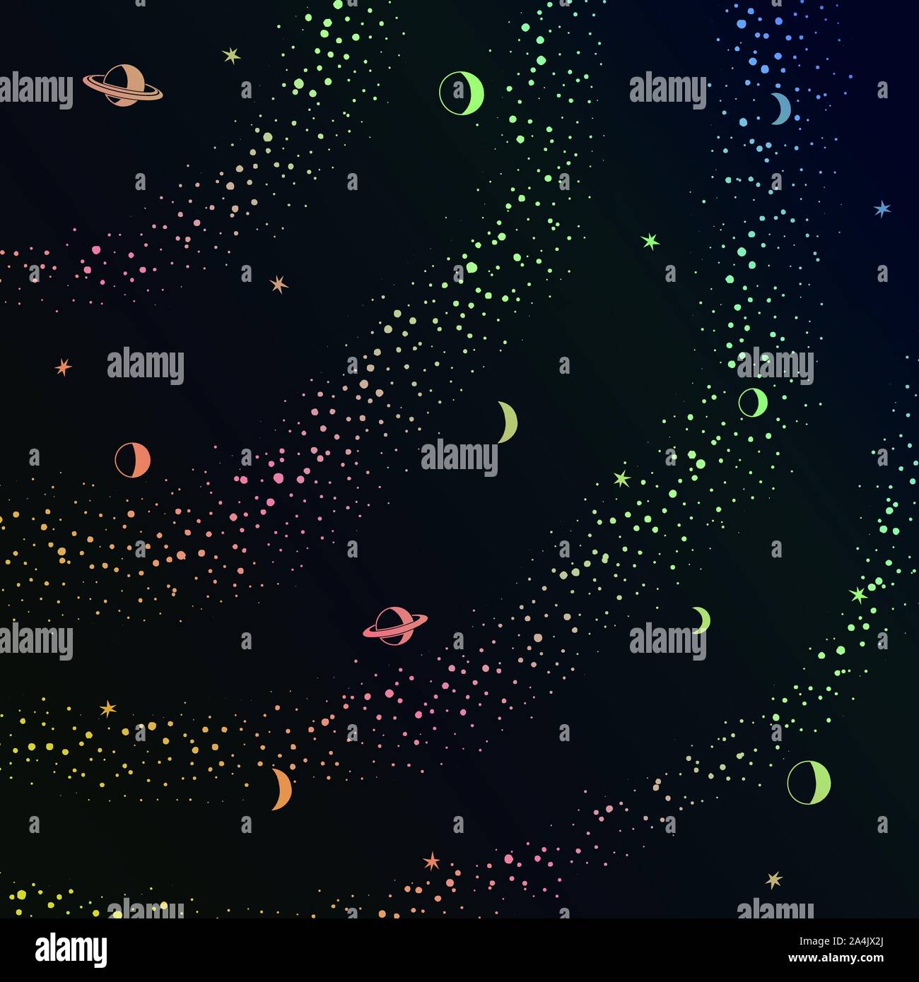 Science stars astronomy planets Stock Vector Images - Alamy