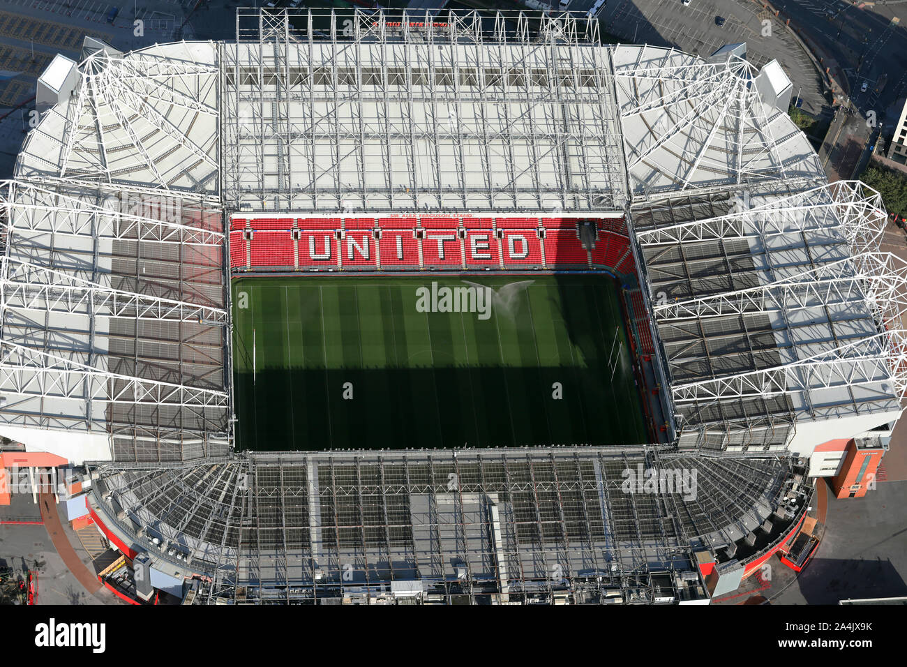Aerial view old trafford hi-res stock photography and images - Alamy