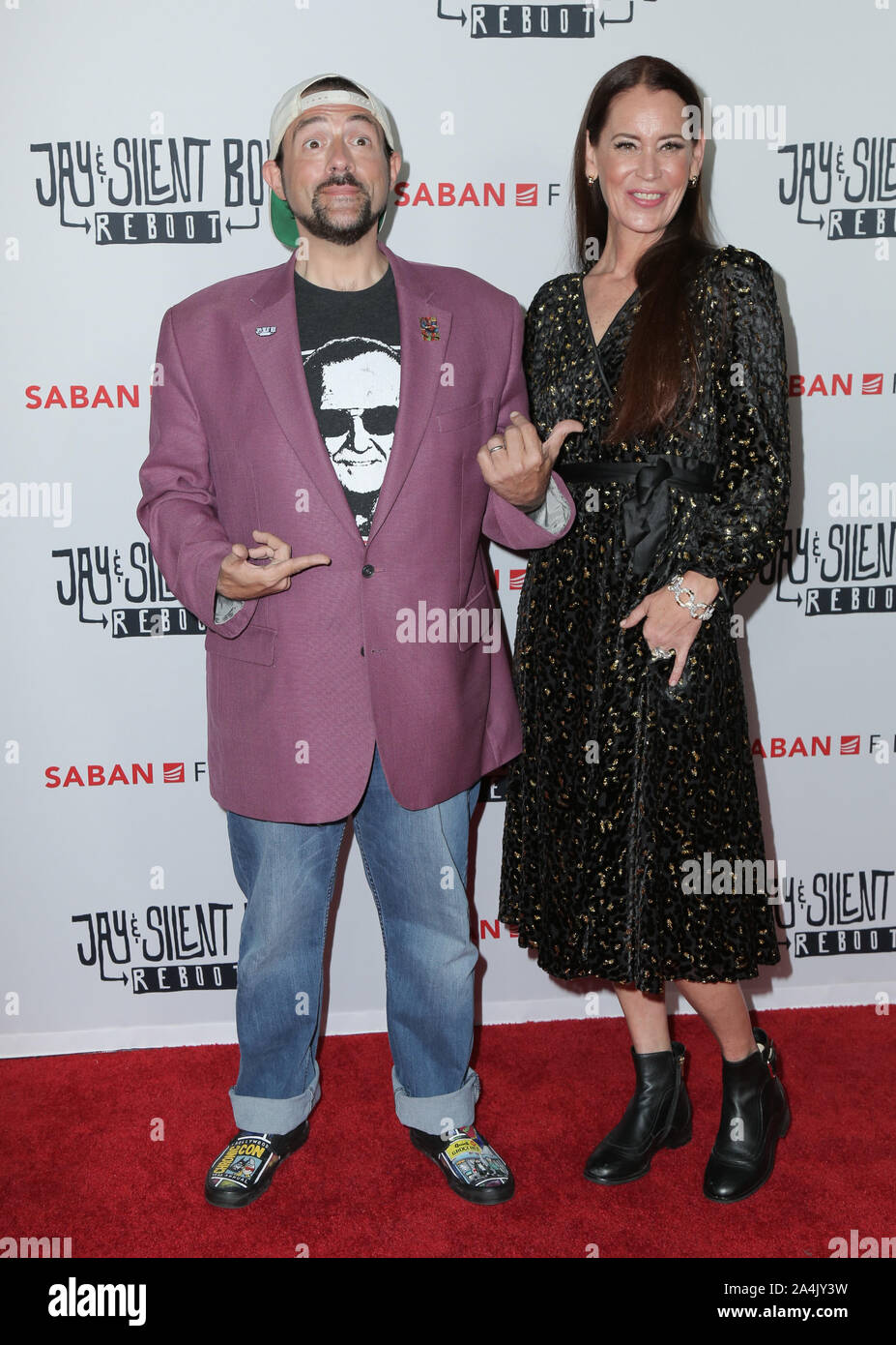 Hollywood, California, USA. 14th Oct, 2019. Kevin Smith, Jennifer ...