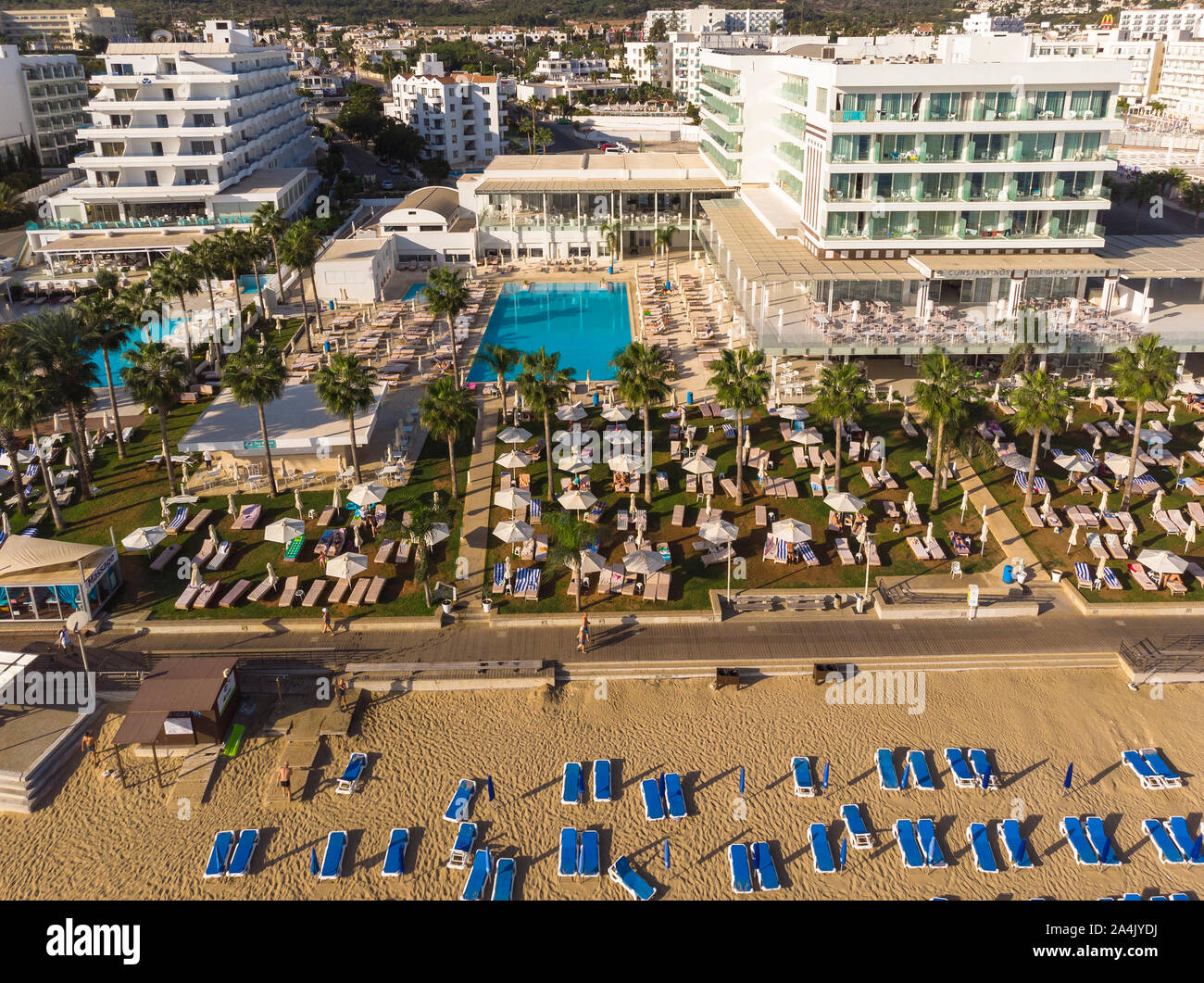 Sunrise beach protaras cyprus hi-res stock photography and images - Alamy