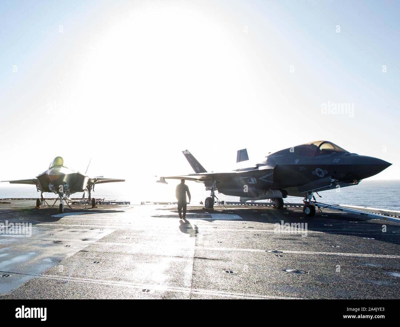 U.S. Marine Corps F-35B Lightning IIs with Marine Fighter Attack ...