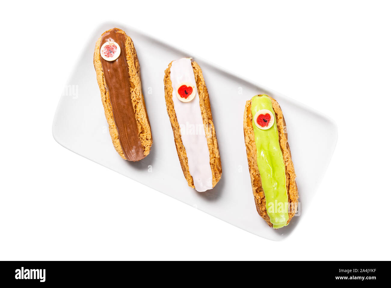 French chocolate eclair hi-res stock photography and images - Alamy