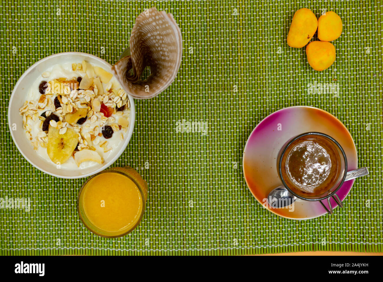 healthy breakfast for every day Stock Photo - Alamy