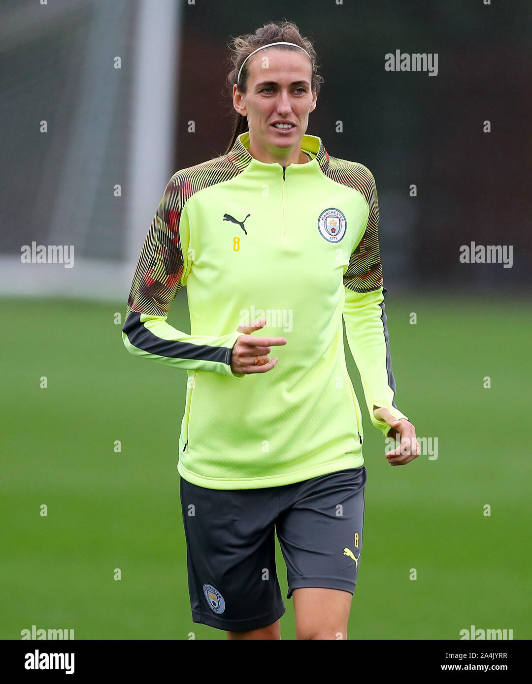 Manchester City's Jill Scott during the training session at the City ...