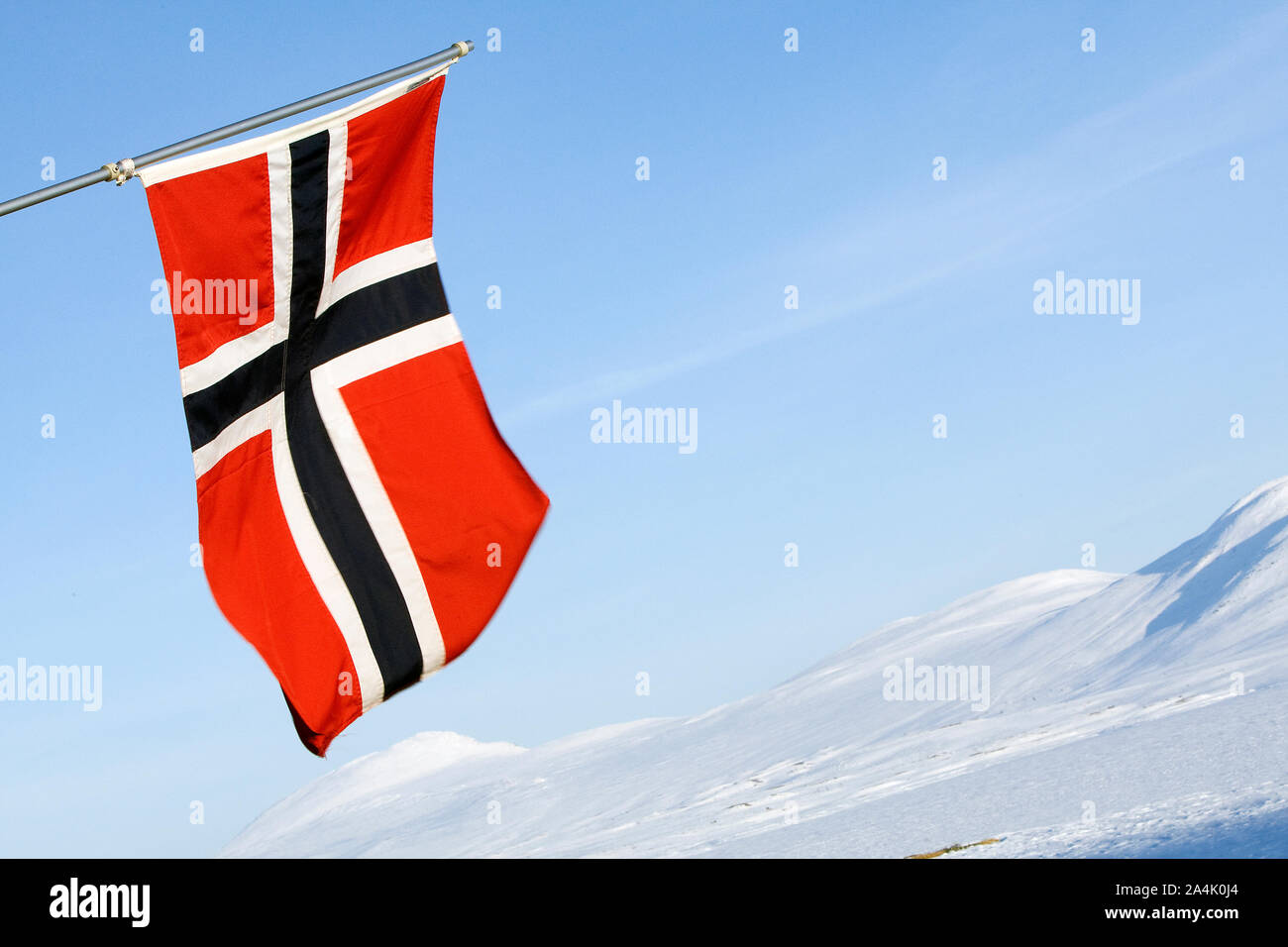 Norway silk flag hi-res stock photography and images - Alamy