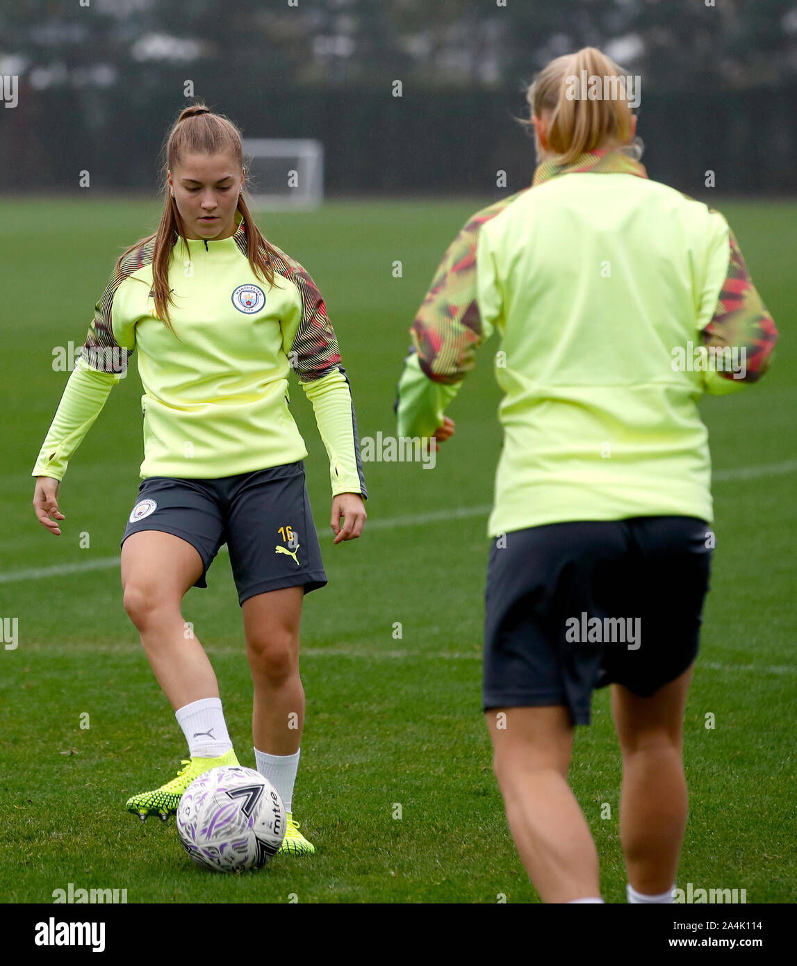 Manchester City's Jess Park during the training session at the City ...