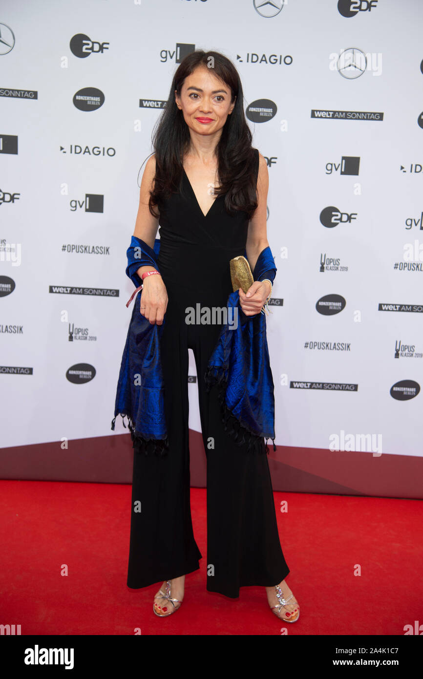 Berlin, Deutschland. 13th Oct, 2019. Midori SEILER, musician, violinist ...